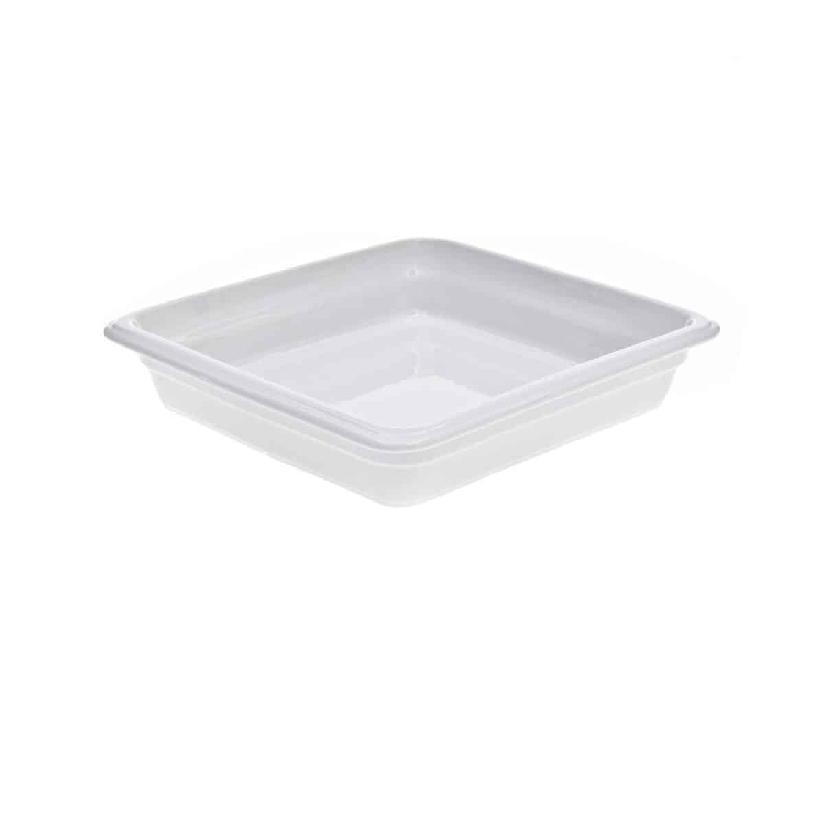 Gastronorm Dish White Porcelain 2/3 65mm - Primeware Ceramics