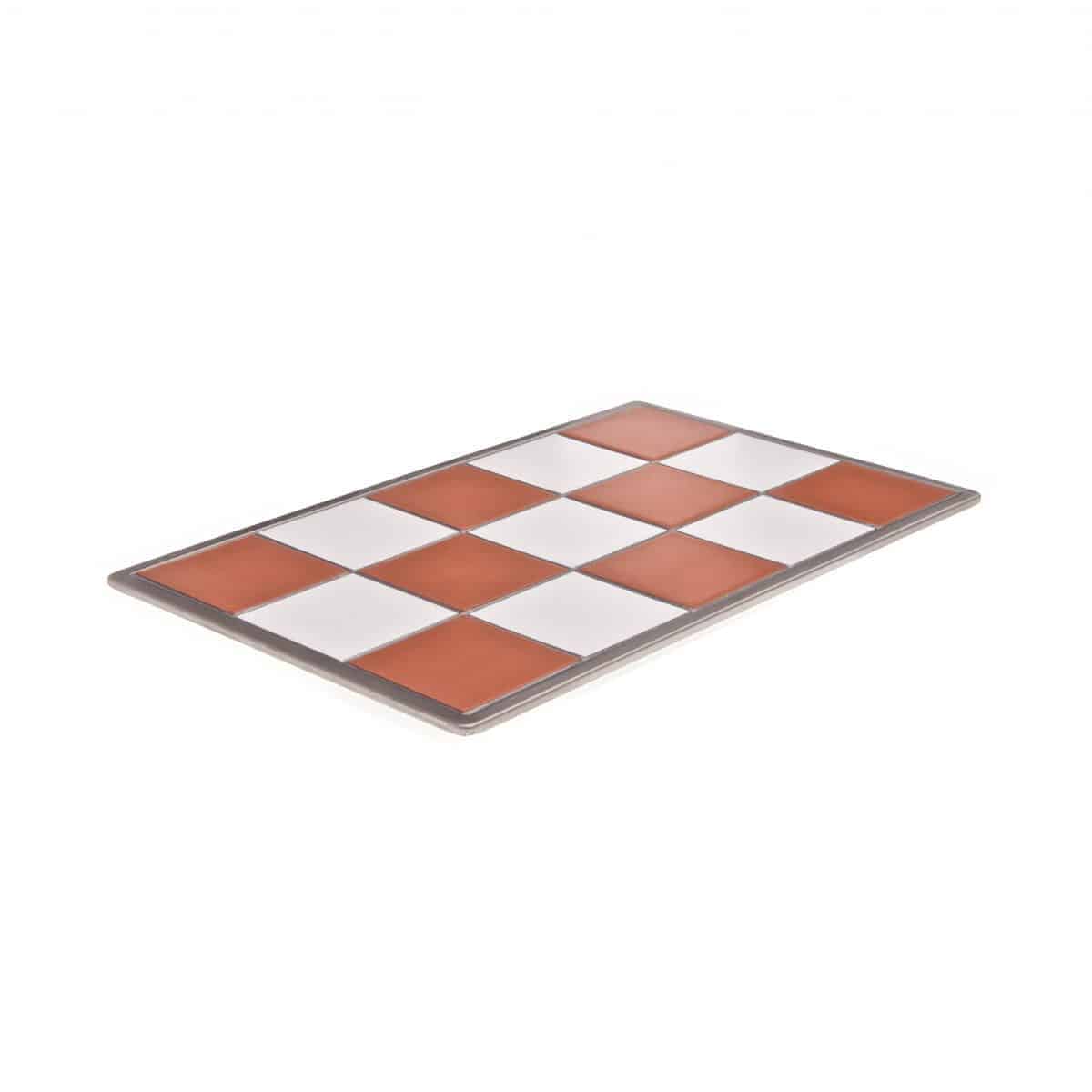 GN 1/1 Ceramic Hot Tile Full Black - Primeware Ceramics