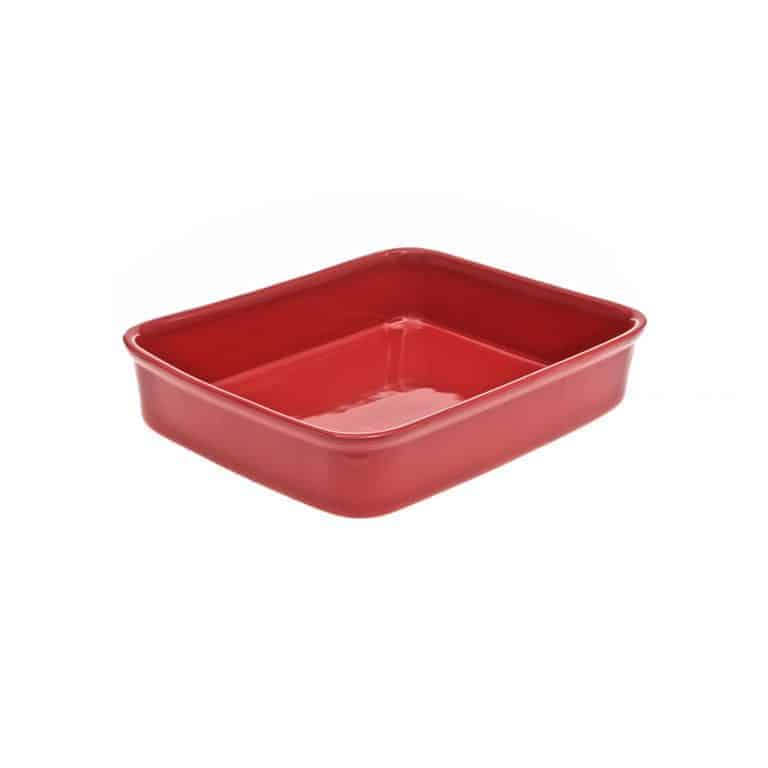 Multi Portion Dish Red 1/2 60mm - Primeware Ceramics