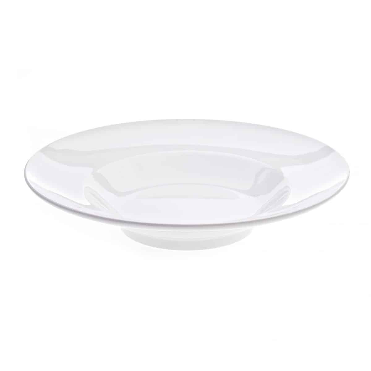 White Large Round Plate - 46cm - Primeware Ceramics