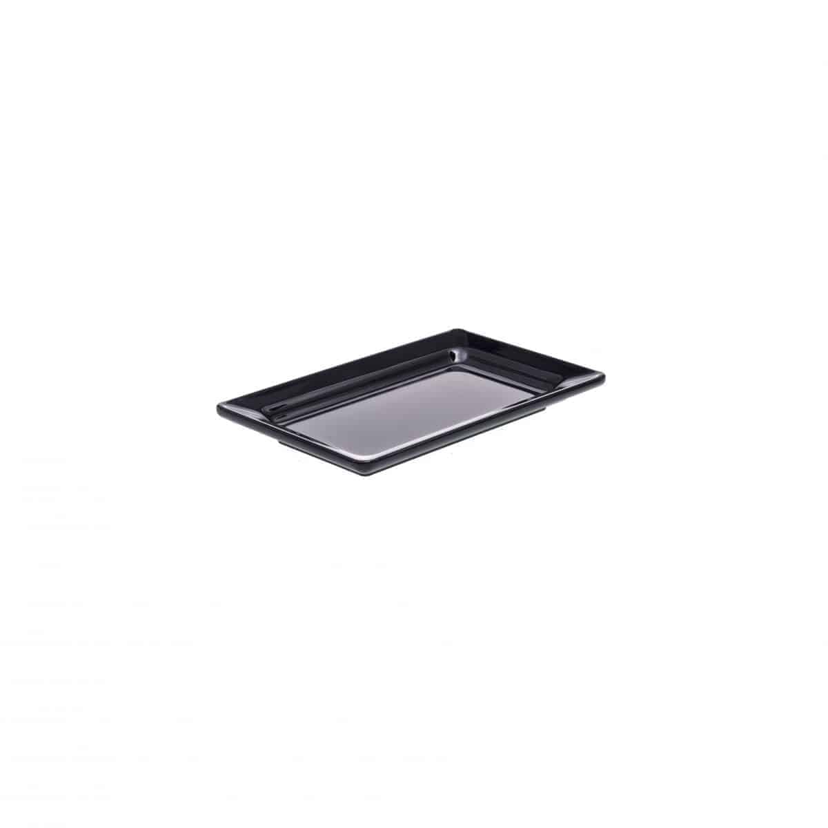 Black Oblong Platter - GN1/4 - Primeware Ceramics