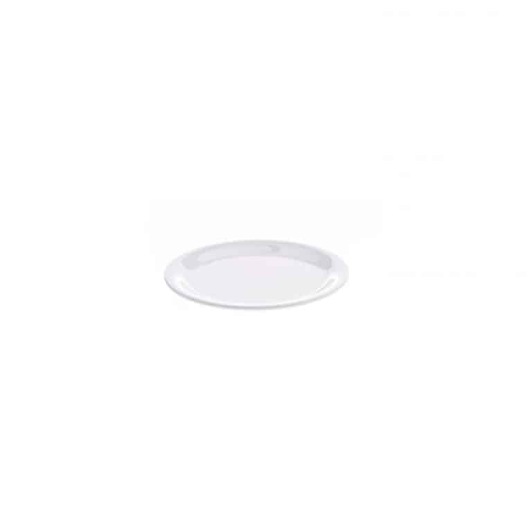 White Small Round Plate - 19cm - Primeware Ceramics