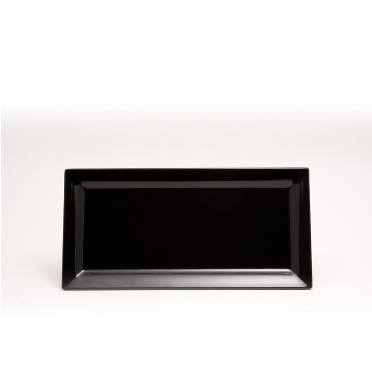 Black Oblong Platter - 36cm - Primeware Ceramics